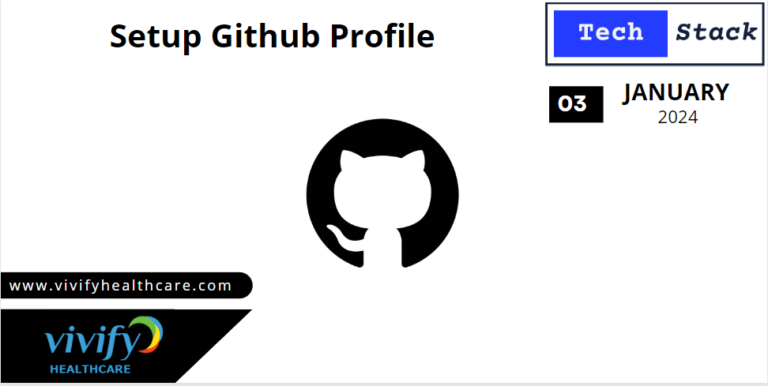 Setup Github Profile Vivify Healthcare